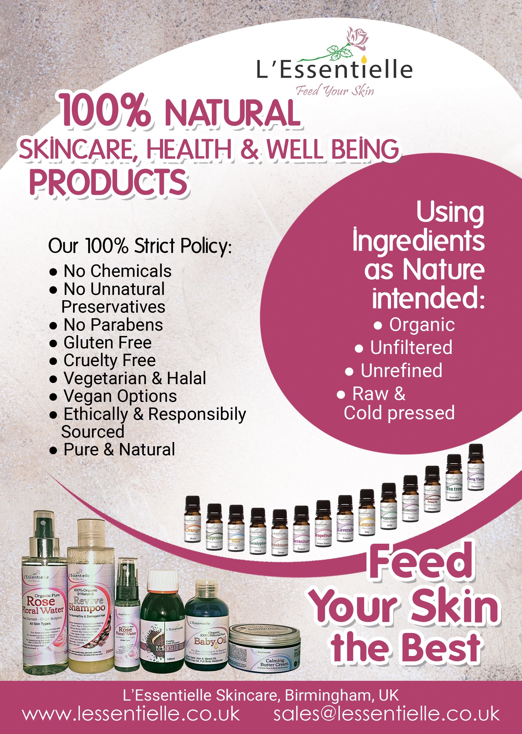 L'Essentielle | 'Feed Your Skin'